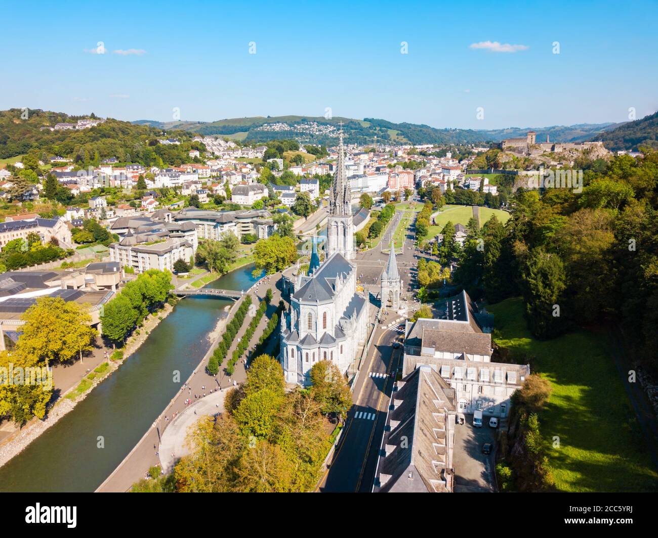 Sanctuary of Our Lady of Lourdes is a roman catholic church in Lourdes ...