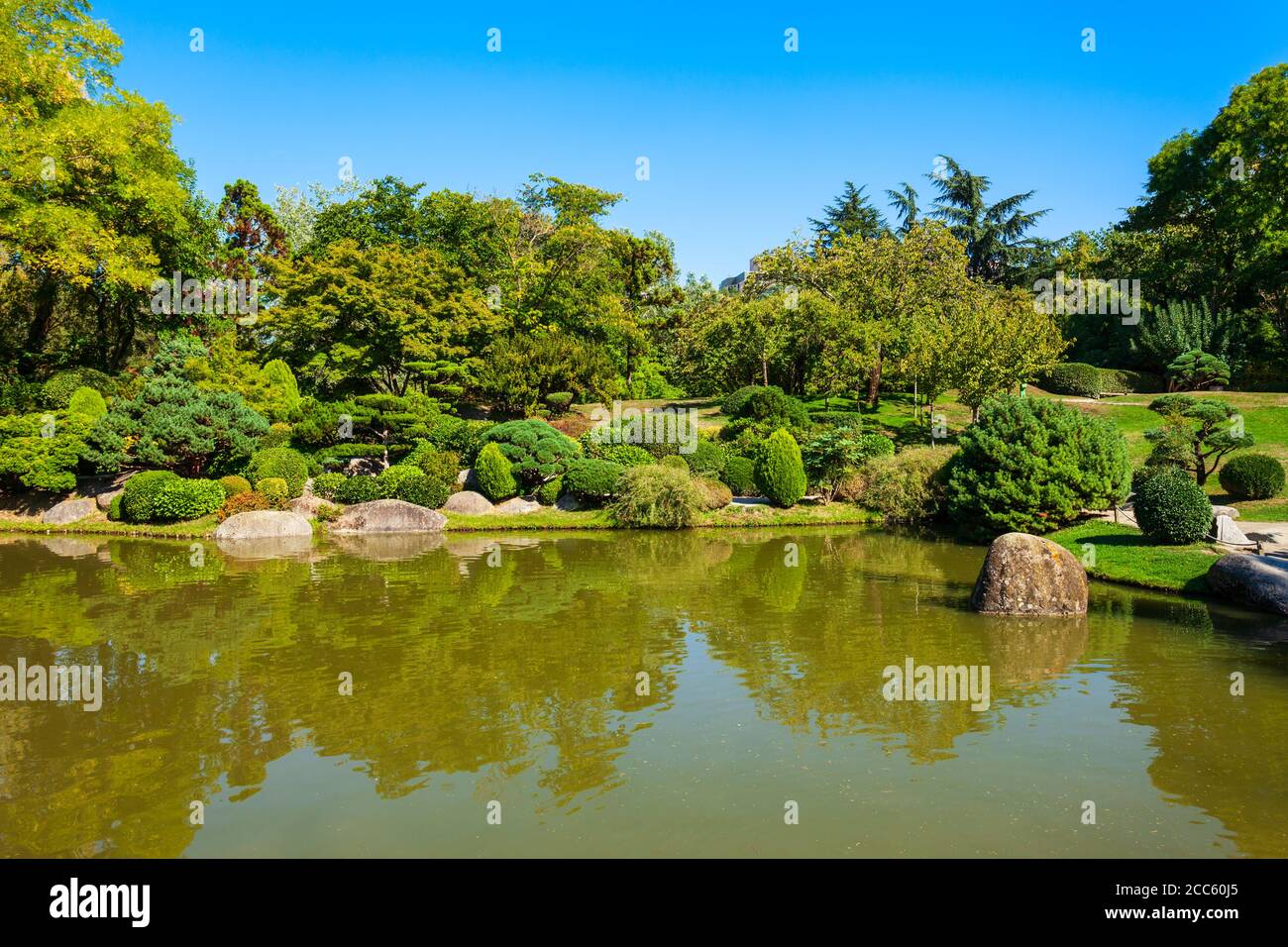 Jardin des Plantes is a public botanical garden in Toulouse city in ...