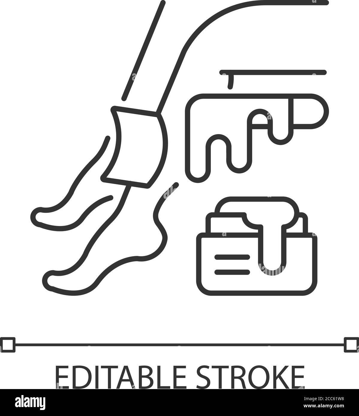 Waxing linear icon Stock Vector Image & Art - Alamy