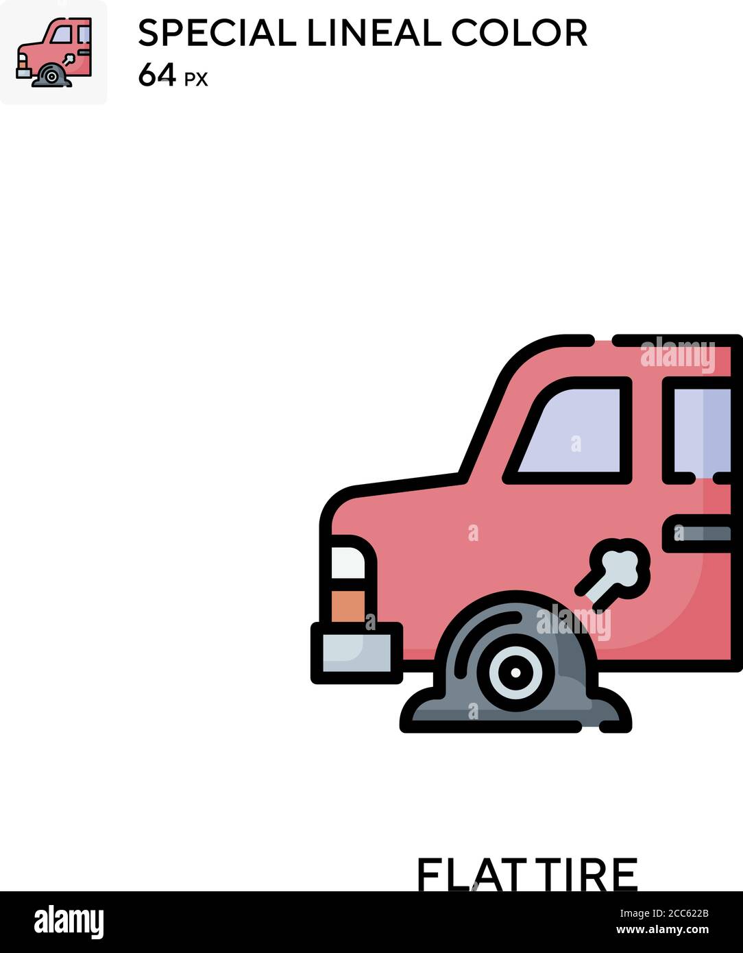 Old rubber tyre Stock Vector Images - Alamy