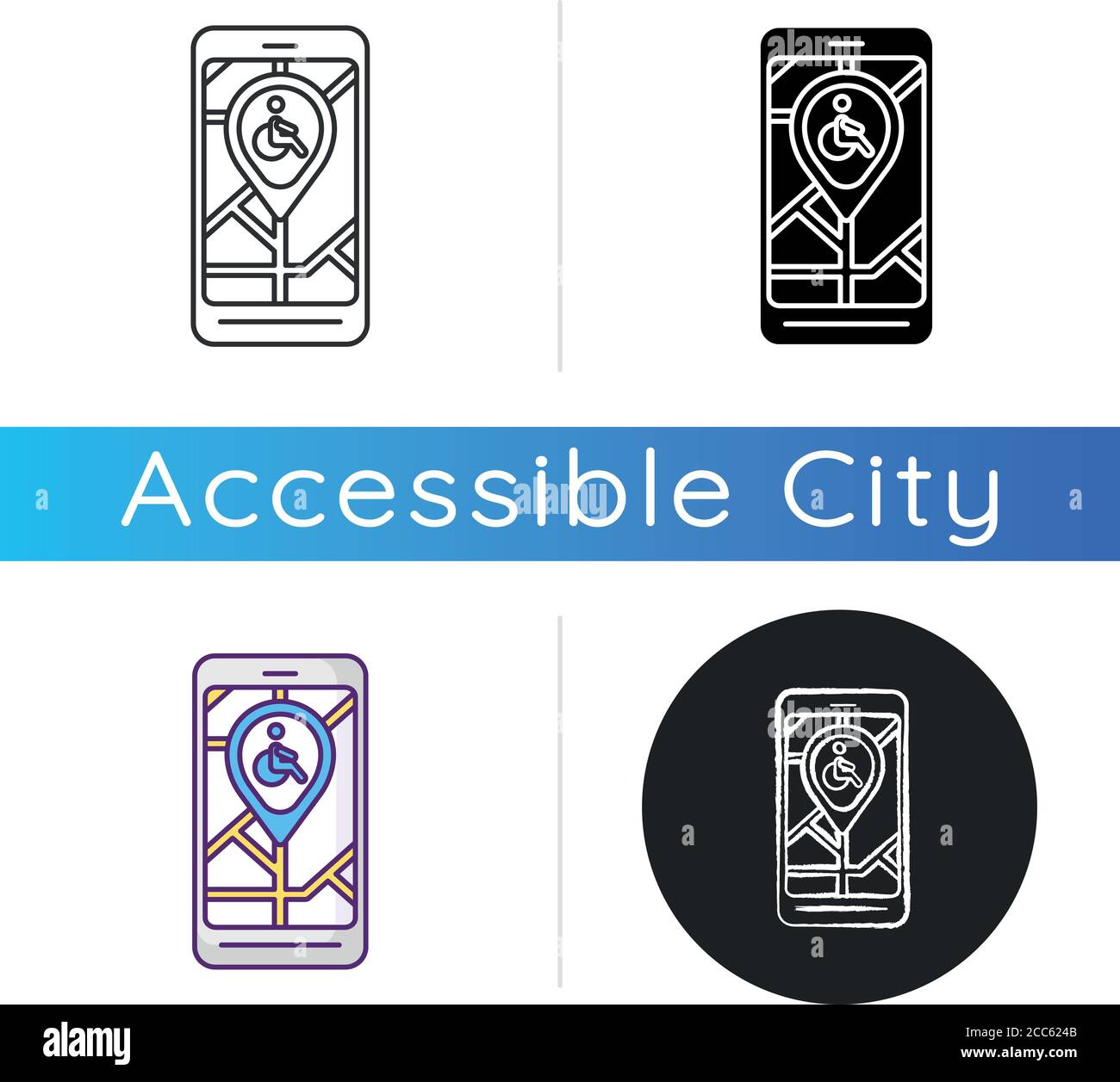 City navigation app icon Stock Vector Image & Art - Alamy