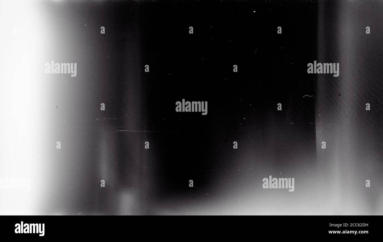 Noisy film frame with heavy noise, dust and grain. Abstract old film ...