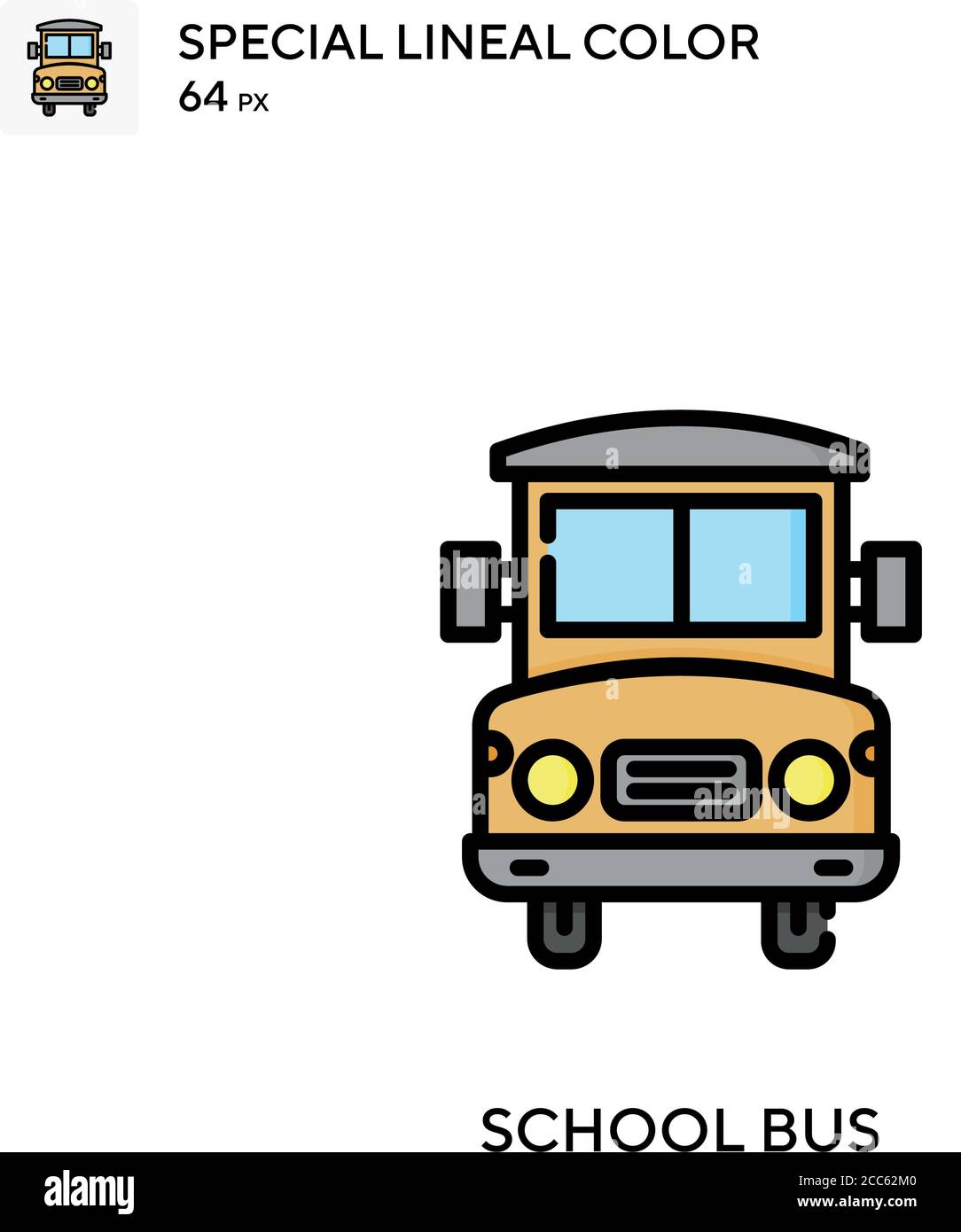 Bus children side view Cut Out Stock Images & Pictures - Alamy