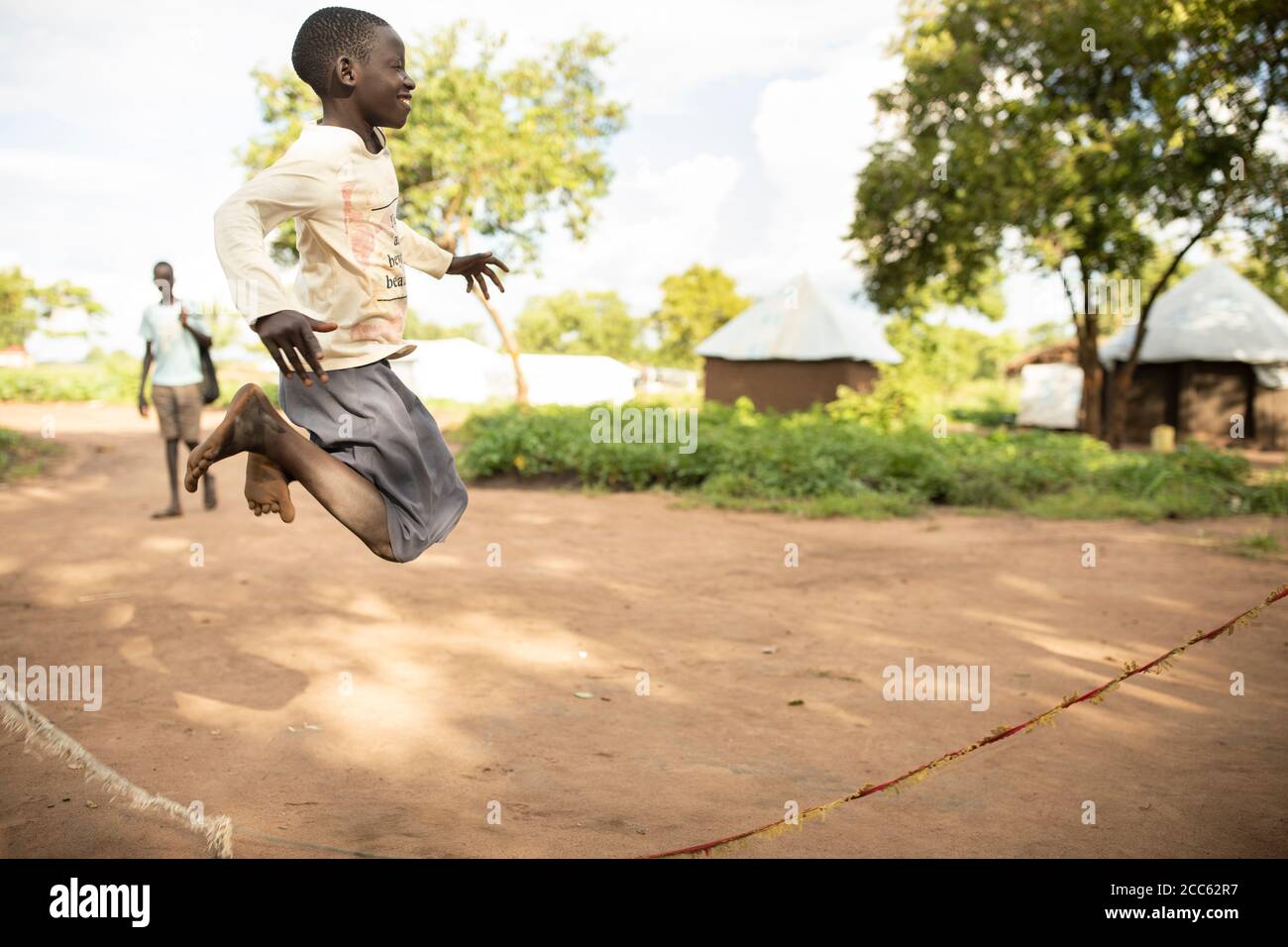 Kids Playing Jump Rope