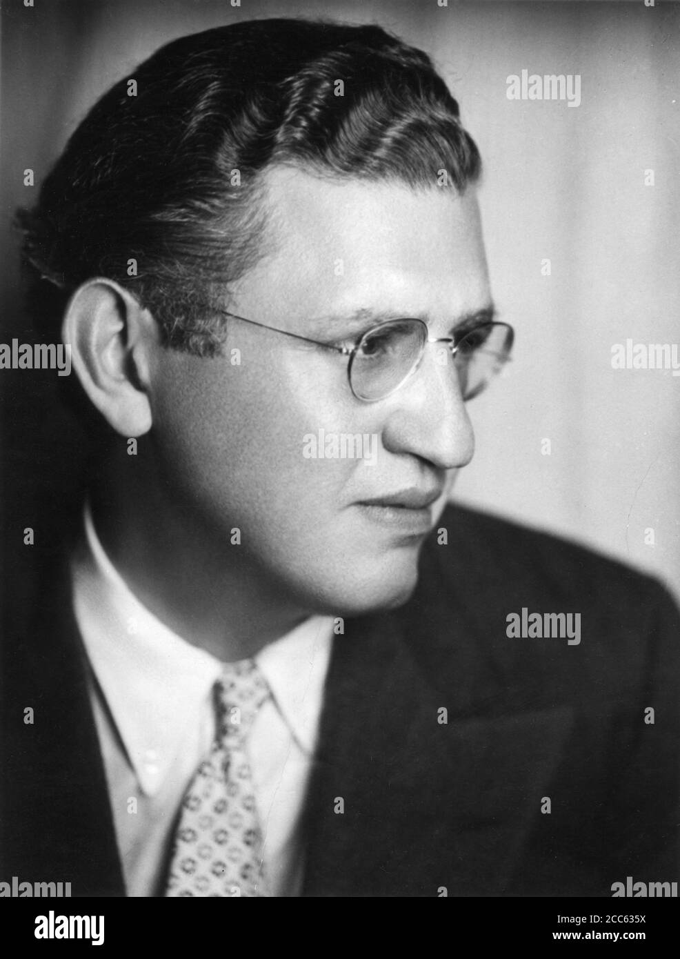 DAVID O. SELZNICK 1937 Portrait when President / Producer at Selznick ...