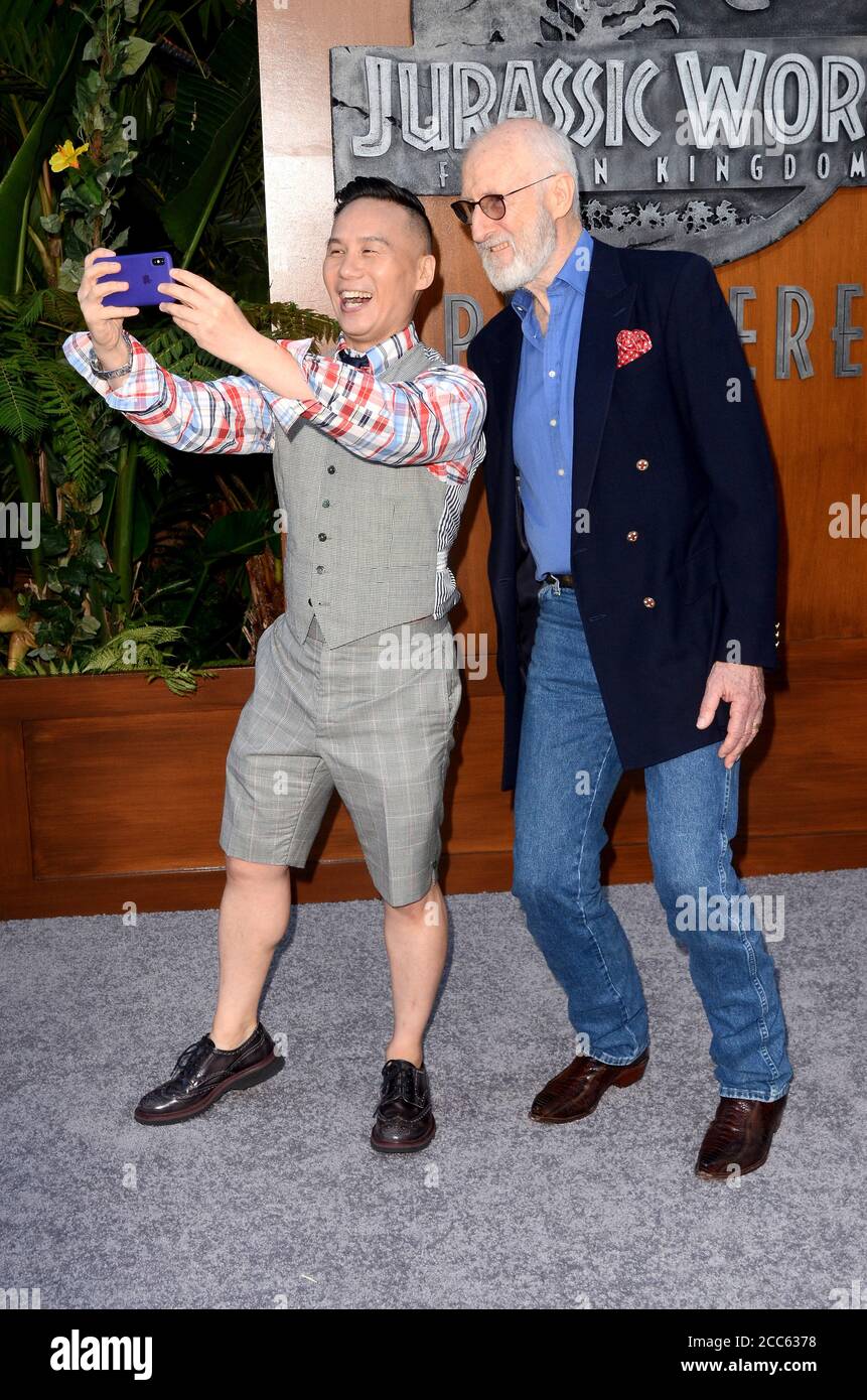 LOS ANGELES - JUN 12: BD Wong, James Cromwell at the Jurassic World ...