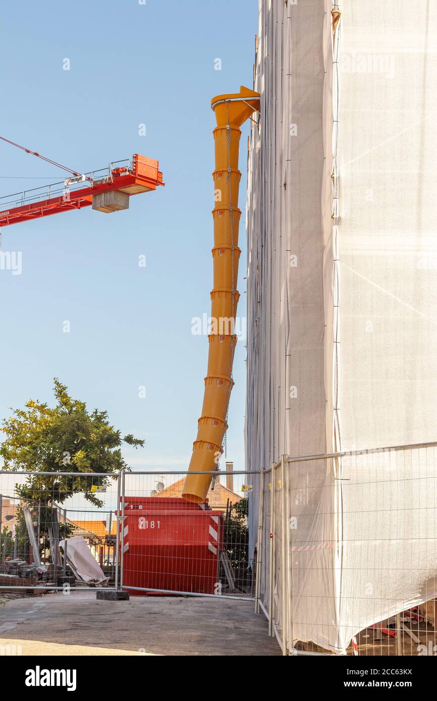 Rubble Disposal Chute High Resolution Stock Photography and Images - Alamy