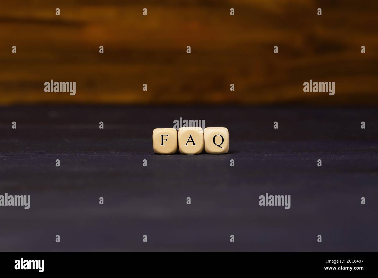 Faq sign with copy space , frequently asked questions Stock Photo - Alamy