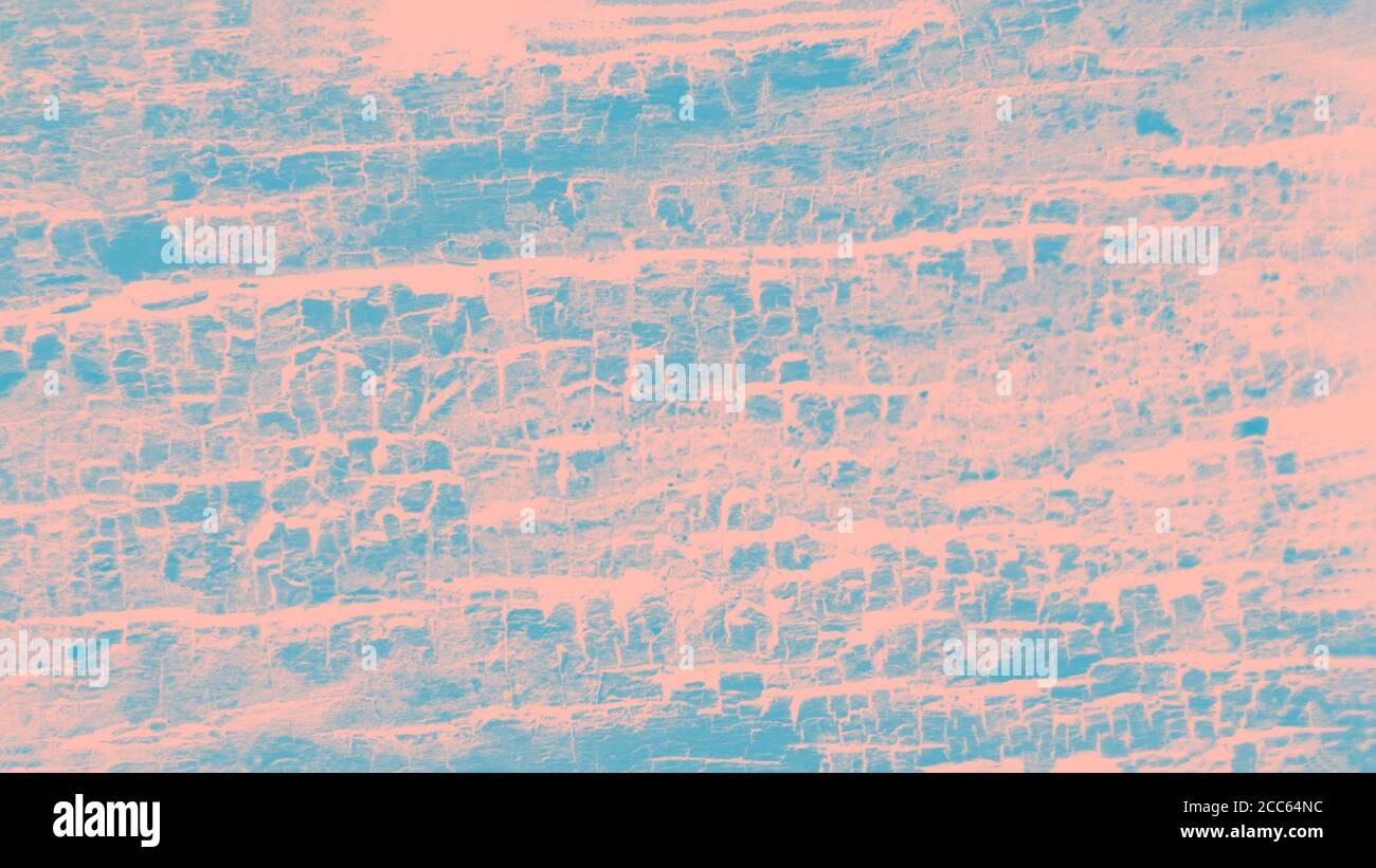 Blue and pale pink patchy background, wooden texture, panorama Stock ...