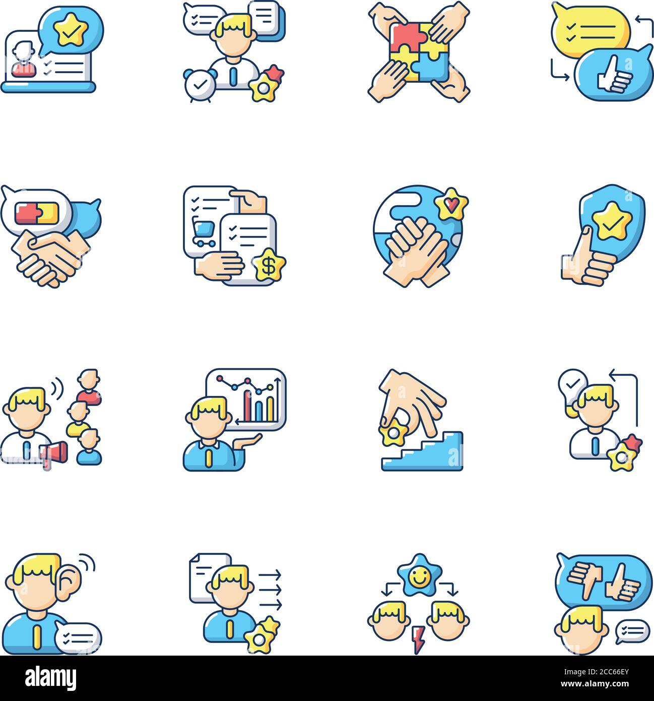 Personal qualities Stock Vector Images - Alamy