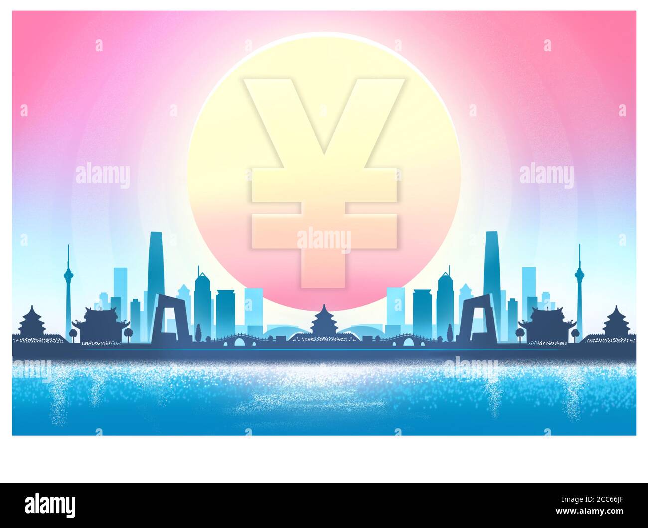 Rising skyline Cut Out Stock Images & Pictures - Alamy