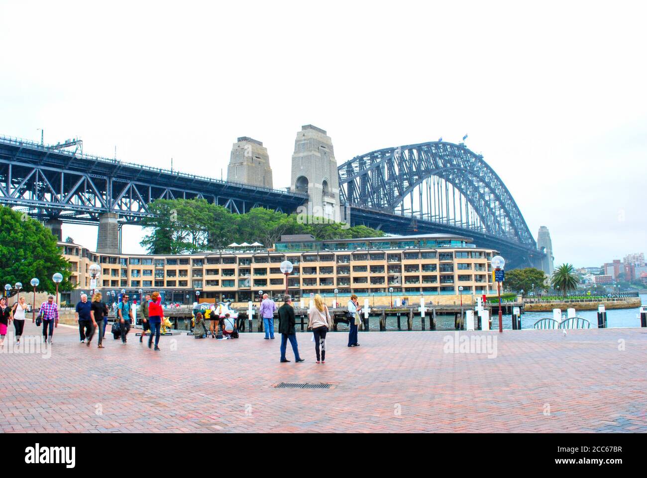 Pedestrian walkway sydney hi-res stock photography and images - Alamy