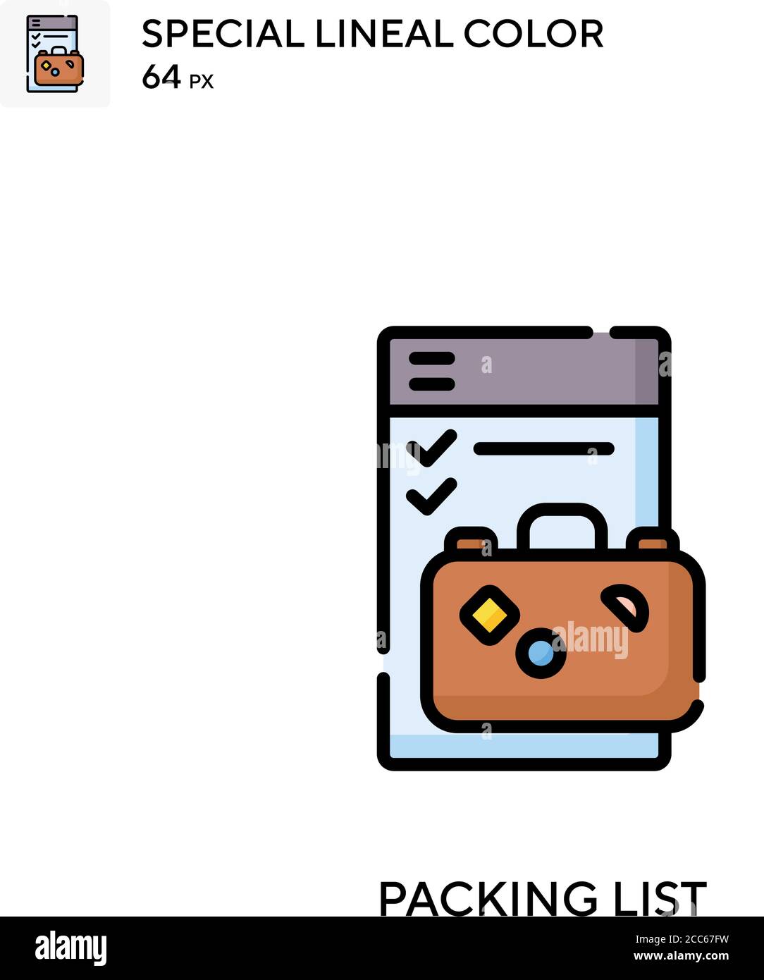 Checklist for your new passport Cut Out Stock Images & Pictures - Alamy