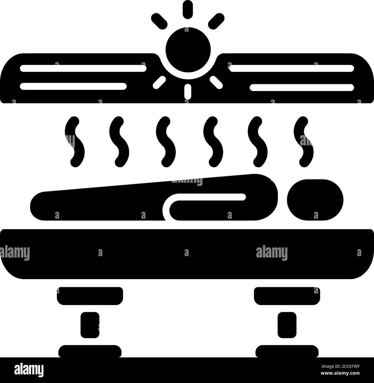 Tanning booth Stock Vector Images - Alamy