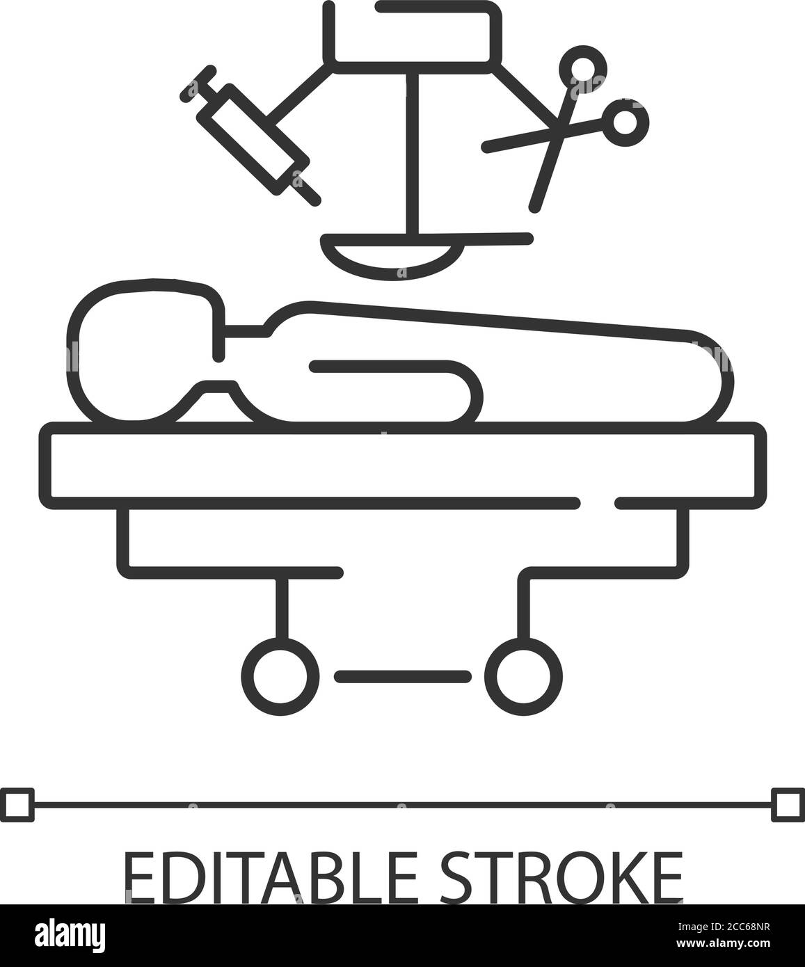 Surgery linear icon Stock Vector Image & Art - Alamy