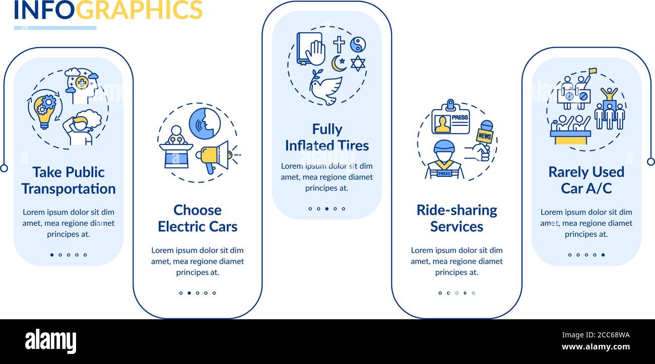 Basic human freedoms vector infographic template Stock Vector Image ...