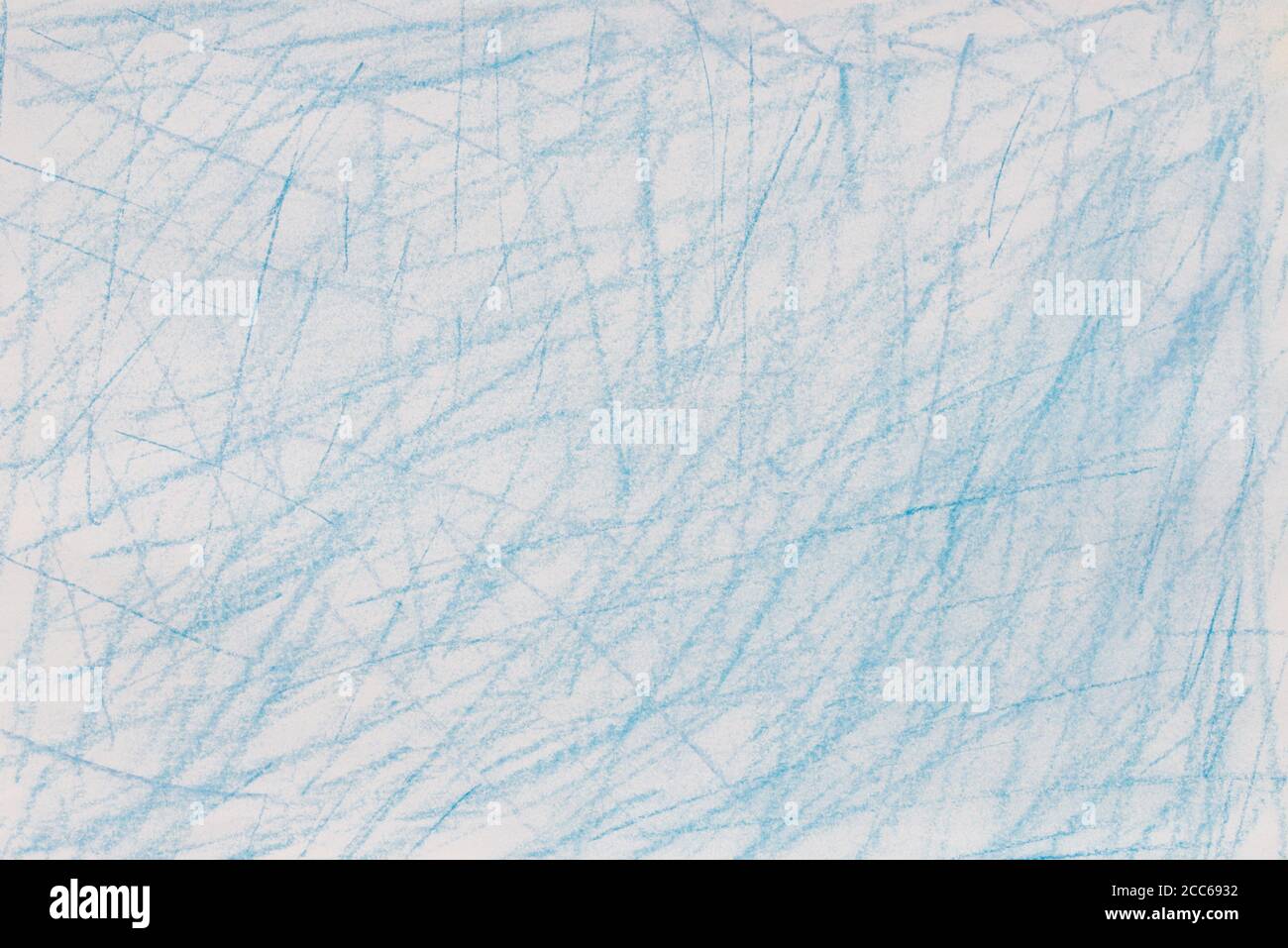 blue color abstract crayon drawing paper background texture Stock Photo ...