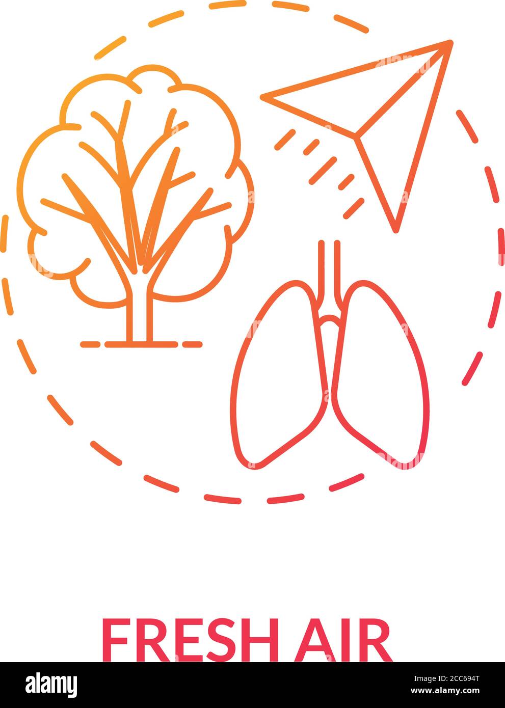 Fresh air concept icon Stock Vector Image & Art - Alamy