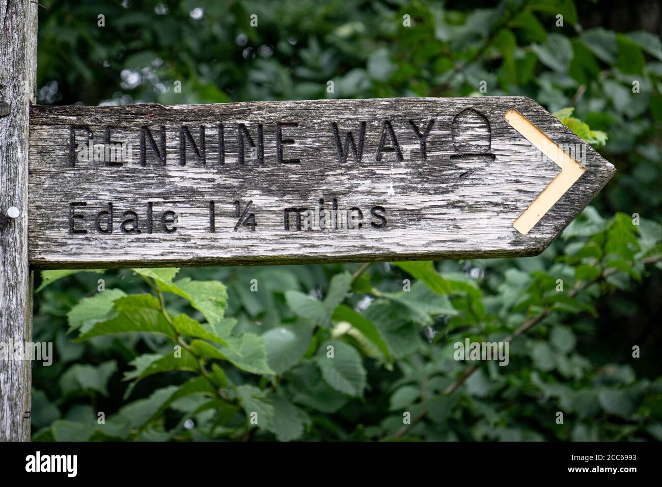 Official start of the pennine way hi-res stock photography and images ...