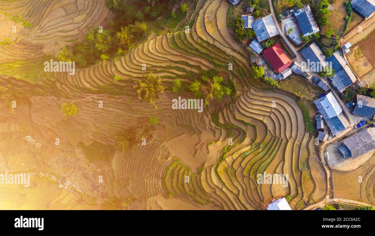 Terraced Paddy Field High Resolution Stock Photography and Images - Alamy