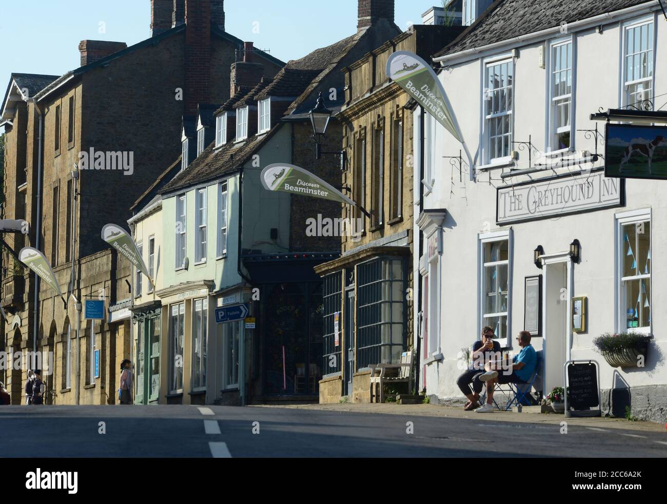 The Square, Beaminster, Dorset, England Stock Photo - Alamy