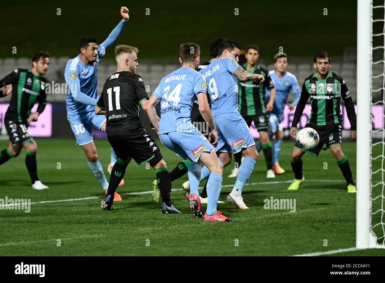 Crowded goalmouth hi-res stock photography and images - Alamy