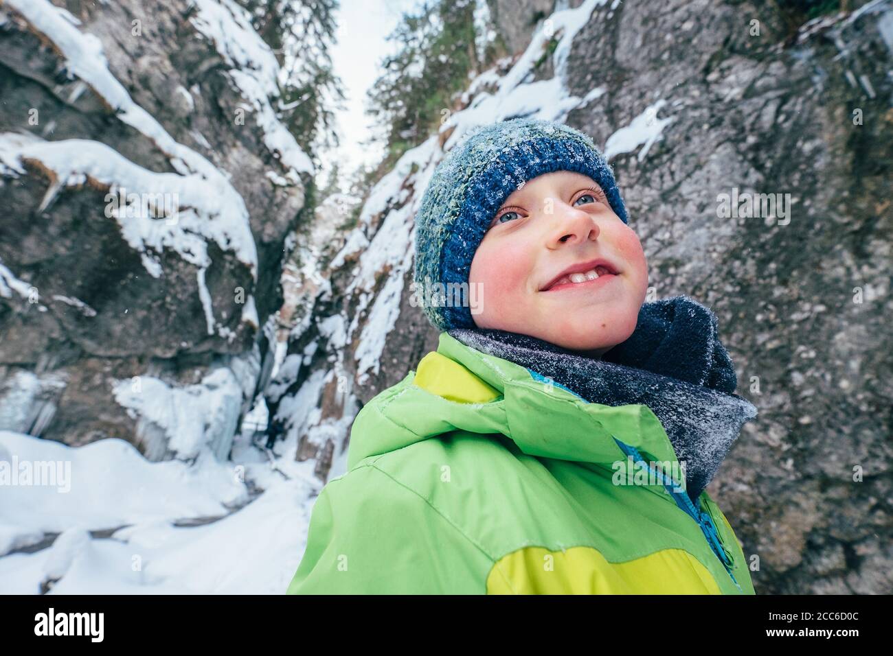 Mountain boy face hi-res stock photography and images - Alamy