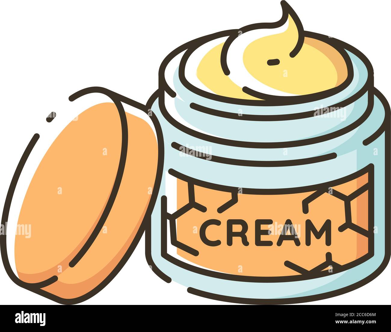 Skin care homemade cosmetics Stock Vector Images - Alamy