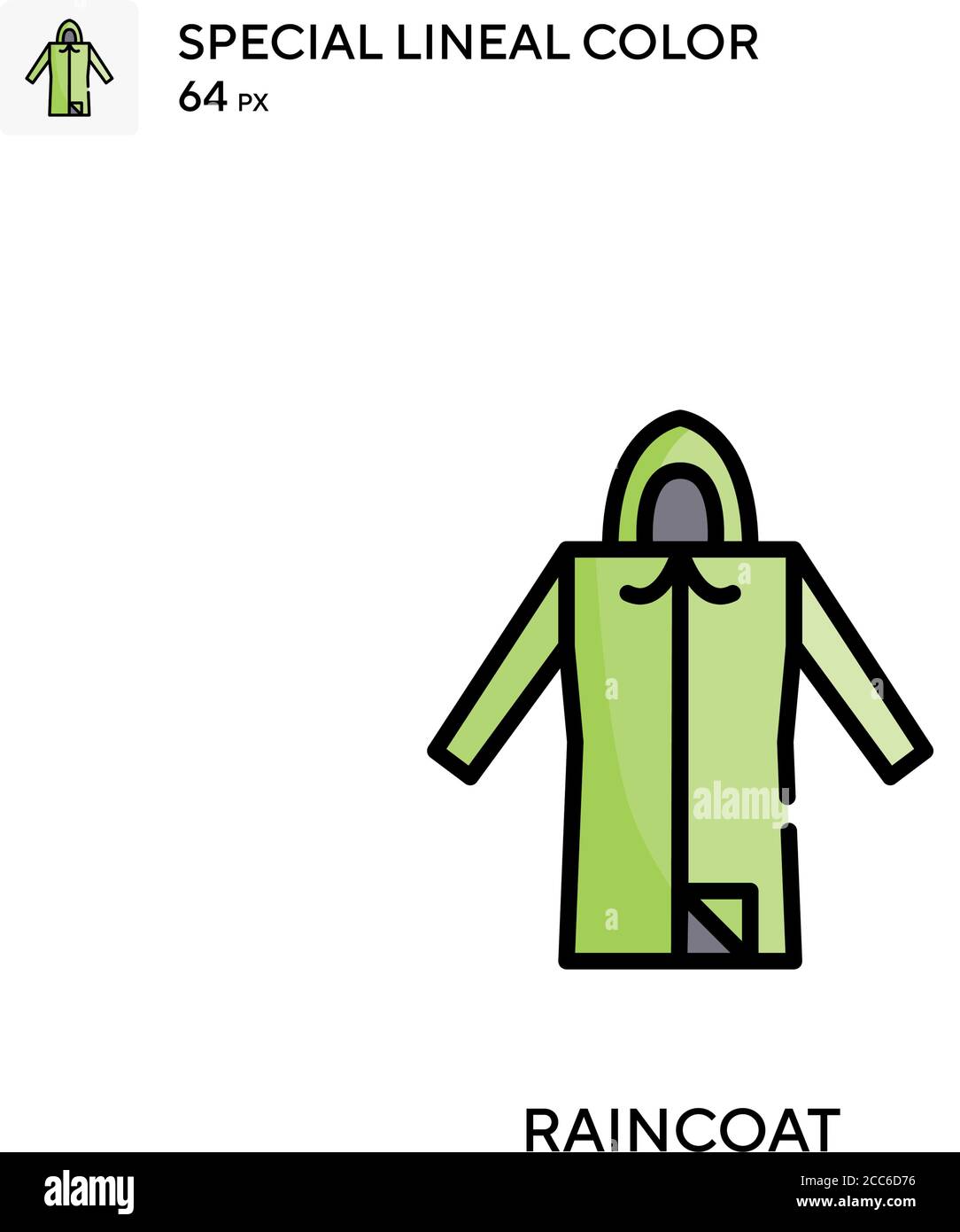 Girl yellow raincoat Stock Vector Images - Alamy