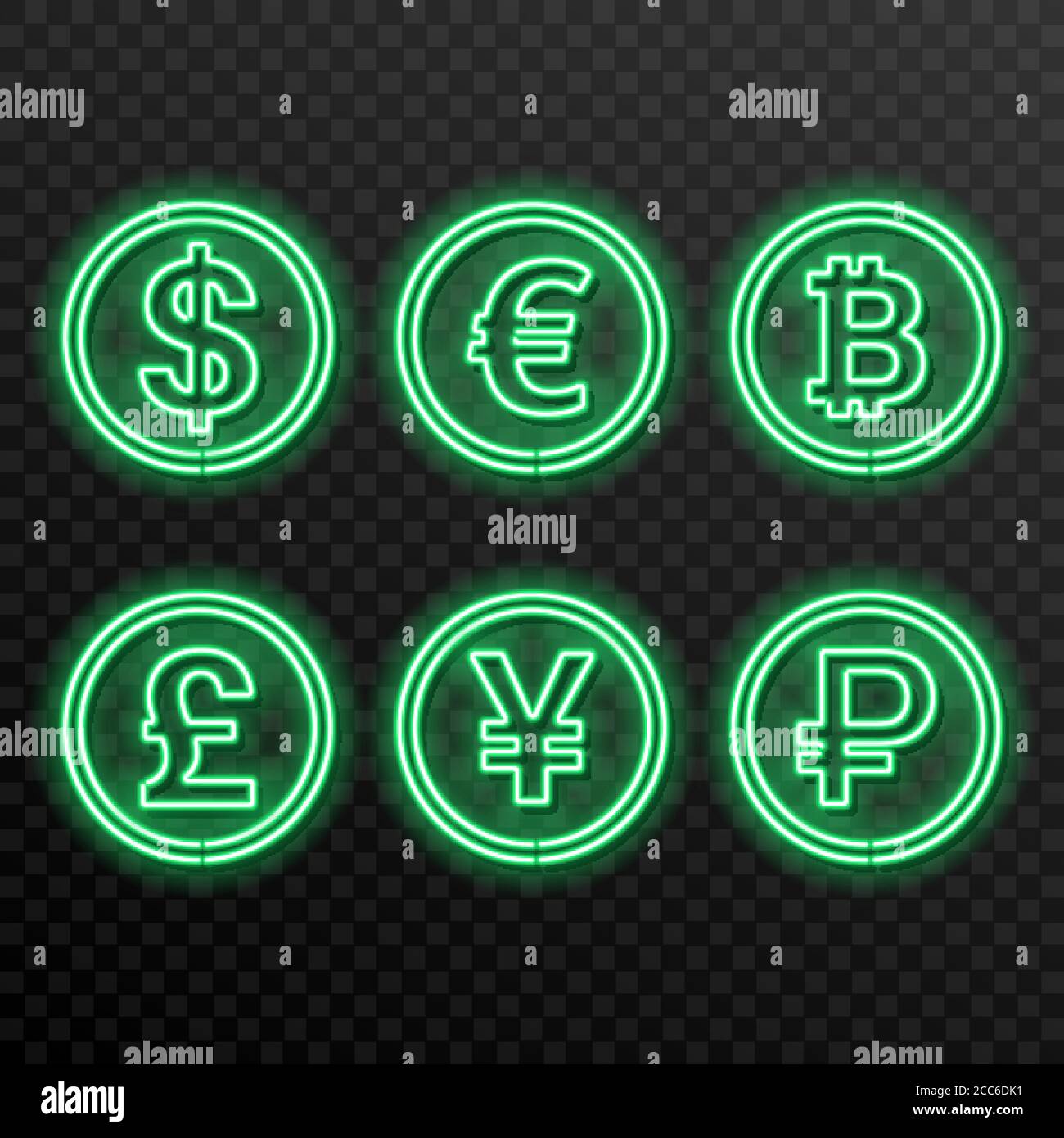 Euro notes transparent background Stock Vector Images - Alamy