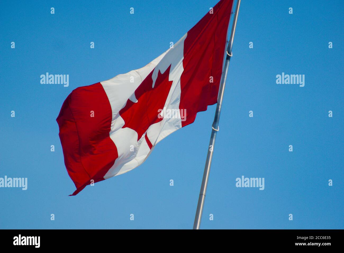 Floating red flag hi-res stock photography and images - Alamy