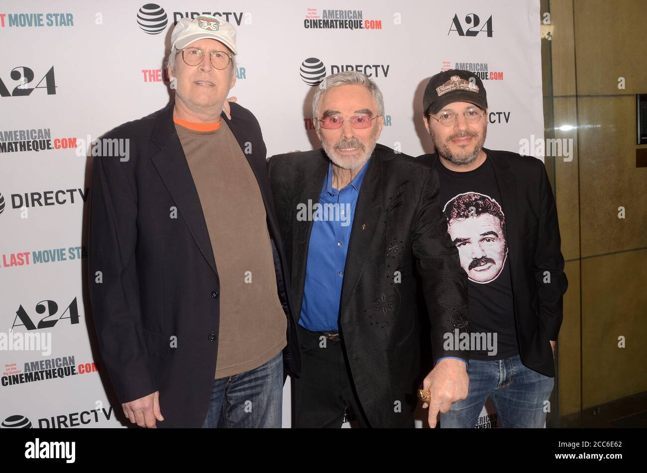 LOS ANGELES - FEB 22: Chevy Chase, Burt Reynolds, Adam Rifkin at the ...