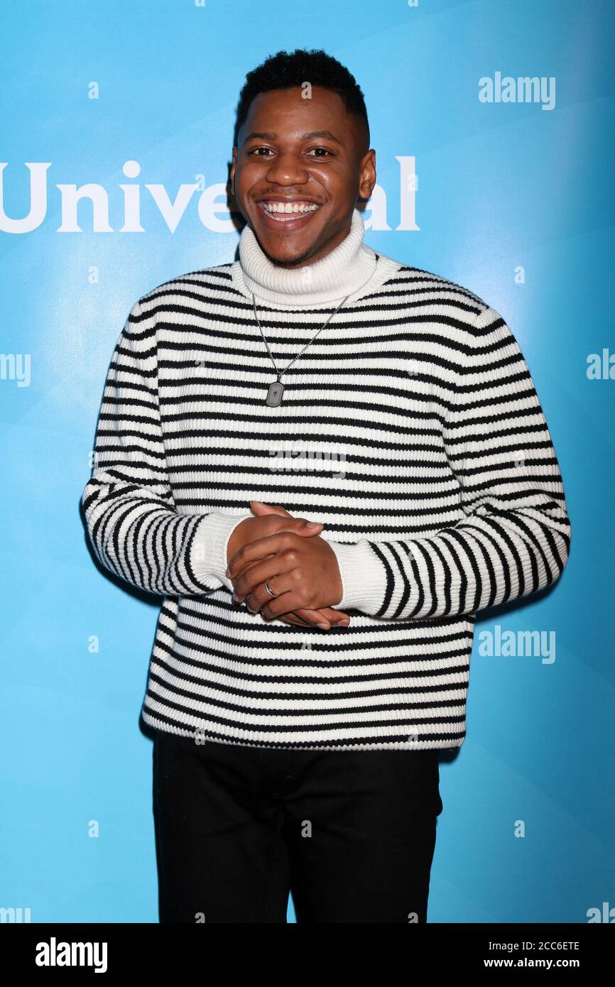 LOS ANGELES - JAN 9: Chris Blue at the NBC TCA Winter Press Tour at ...