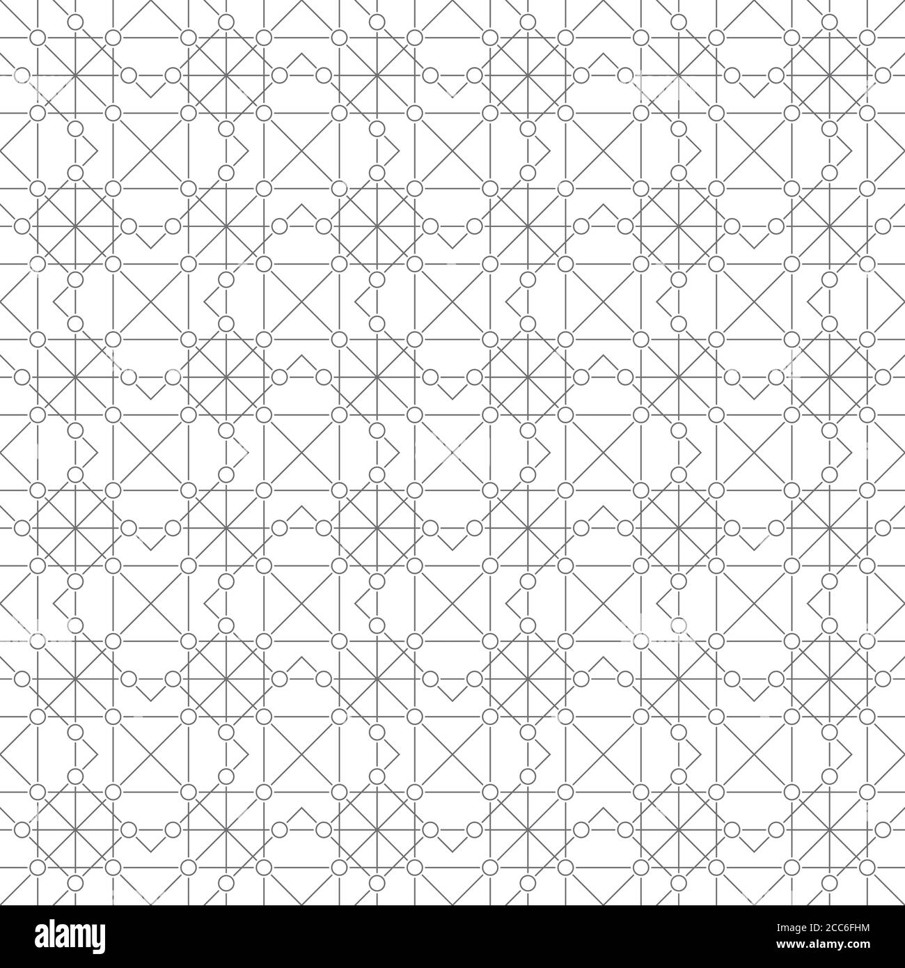Seamless pattern. Abstract geometric background. Modern linear texture with regularly repeating ...