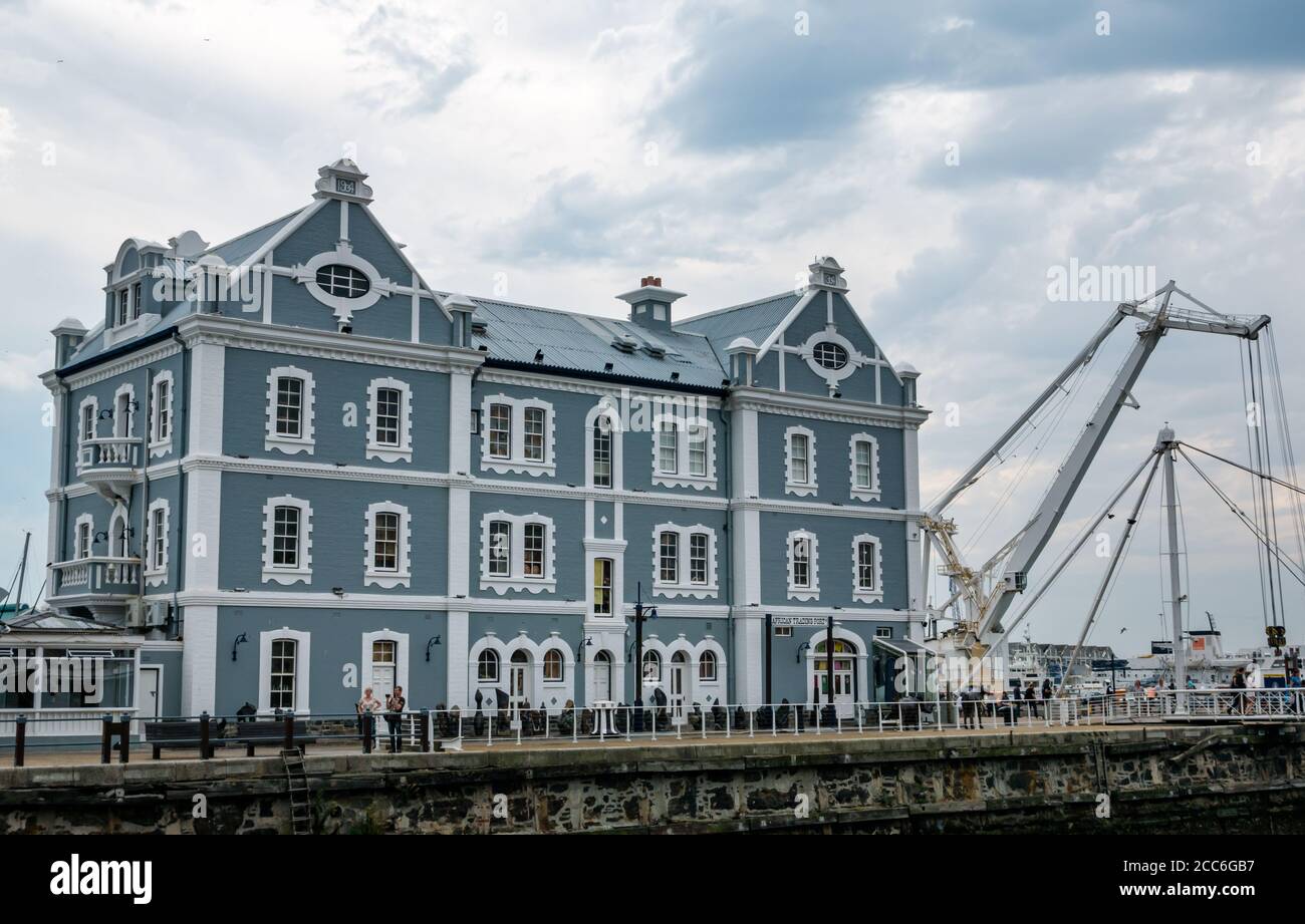 Old Port Captain's Building, V&A Waterfront, Cape Town harbour, South ...