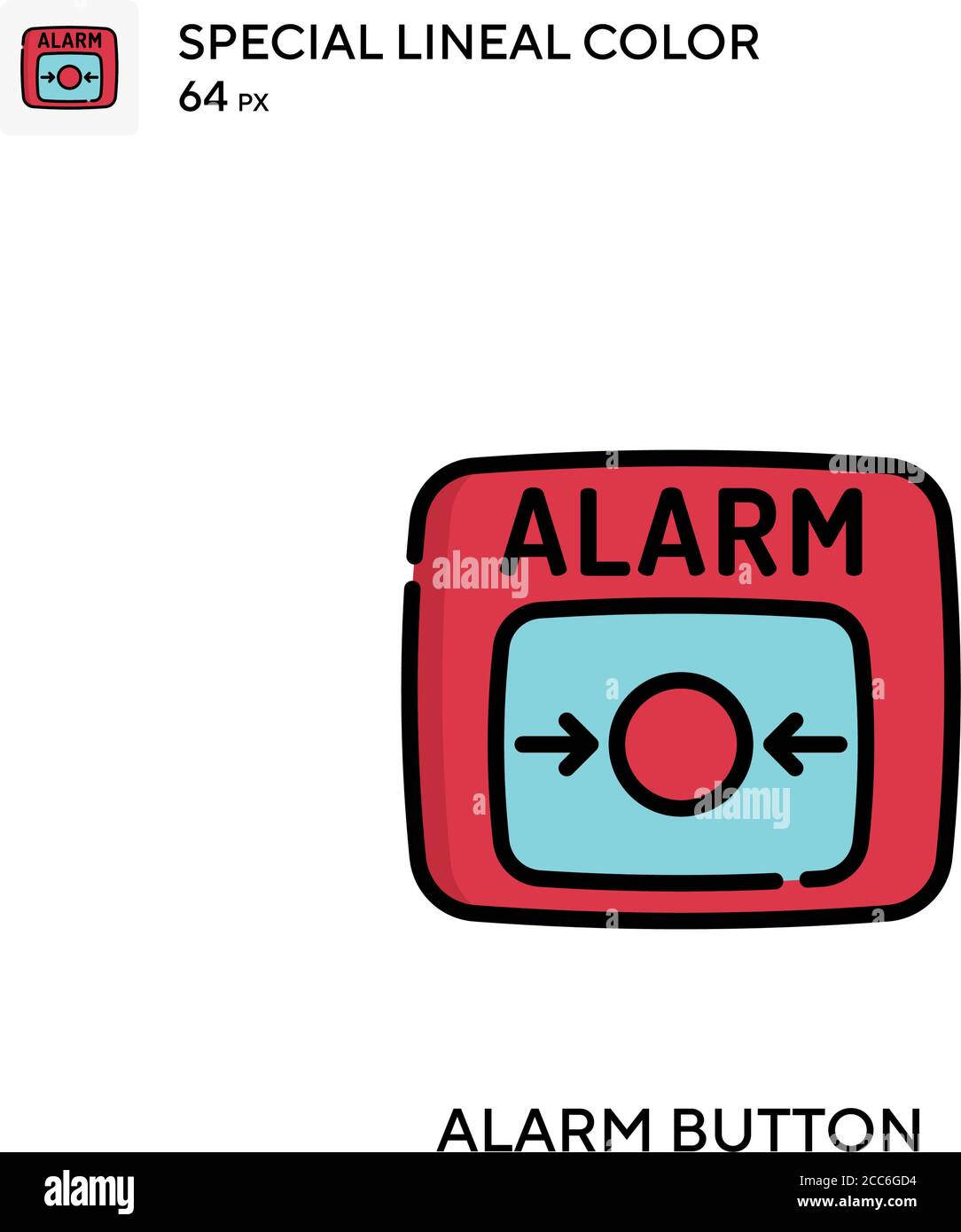 Old fire alarm switch Stock Vector Images - Alamy