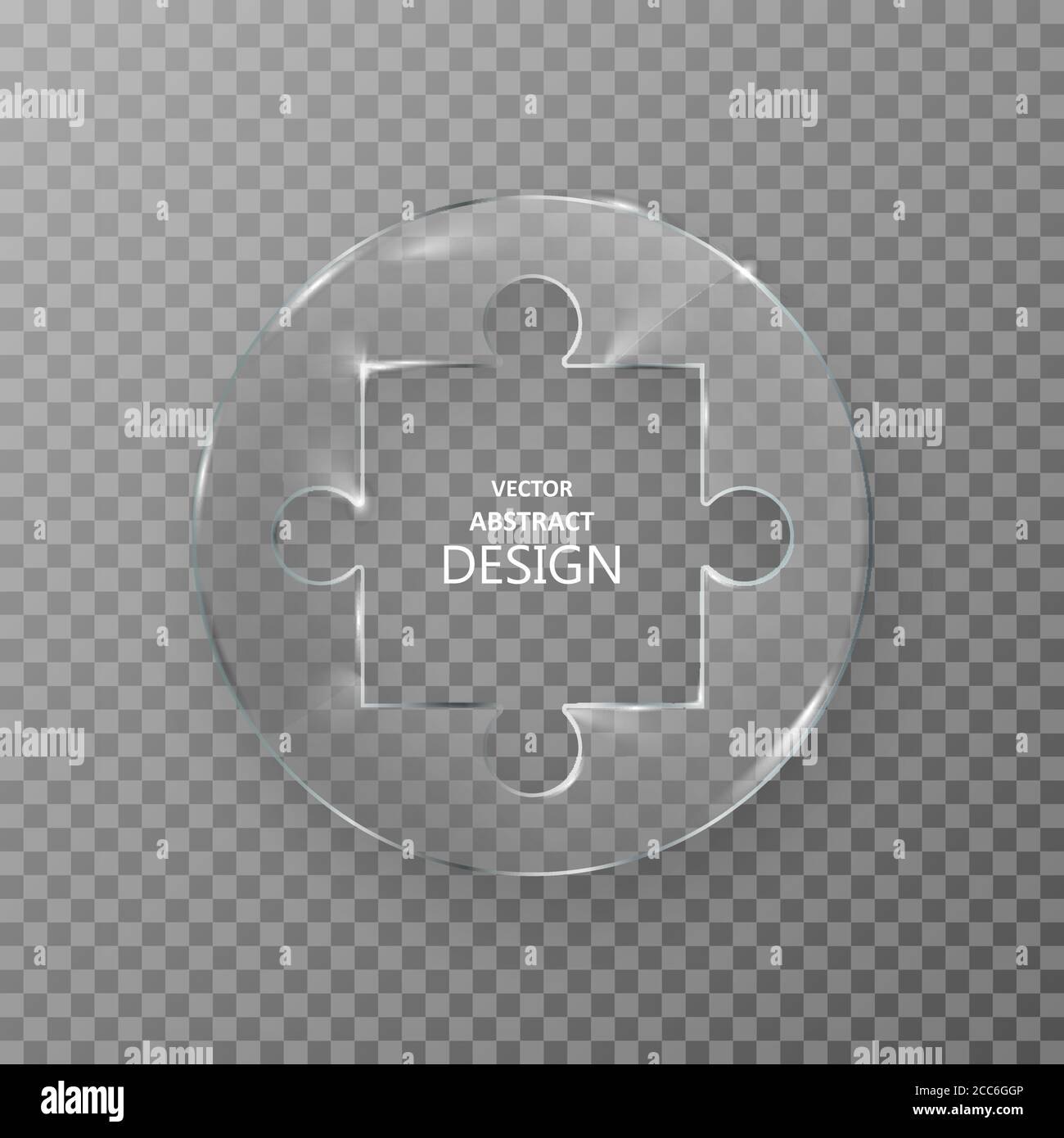 Transparent puzzle pieces Stock Vector Images - Alamy