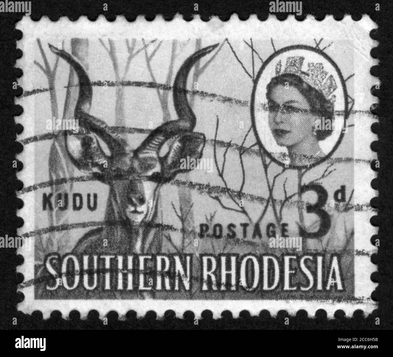 Southern Rhodesia Stamp High Resolution Stock Photography and Images ...