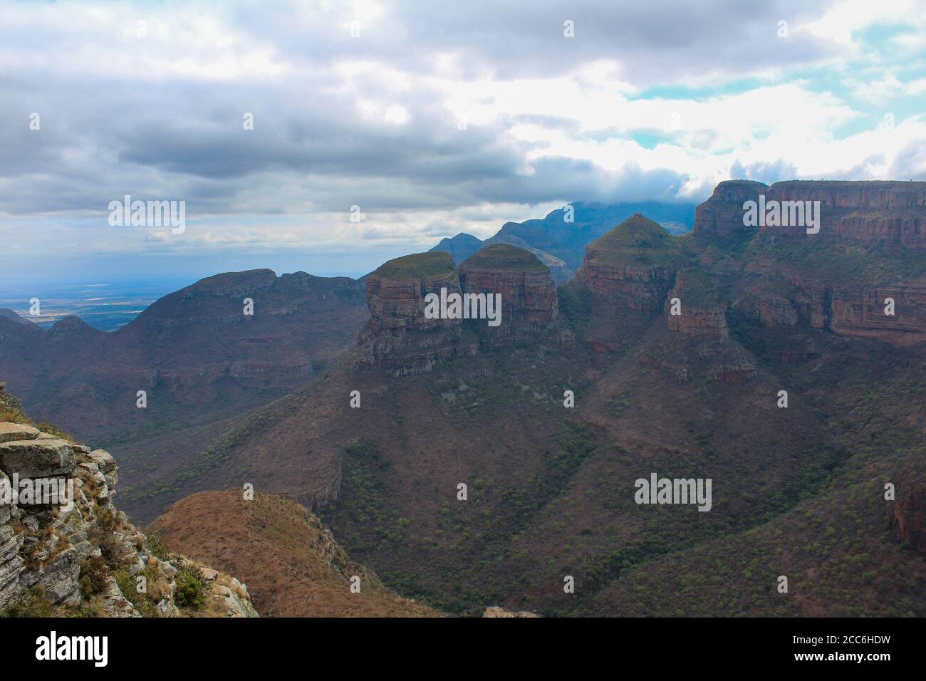 Beautiful shot of Blyde River Canyon Nature Reserve Leroro-A South ...