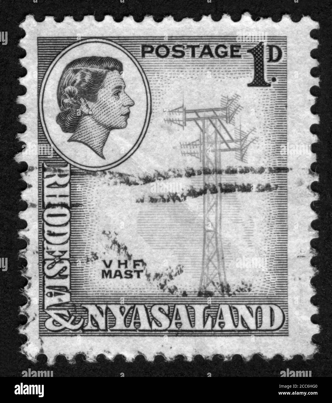 Stamp rhodesia and nyasaland hi-res stock photography and images - Alamy