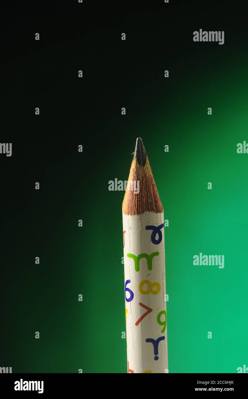 Pencil close up hi-res stock photography and images - Alamy