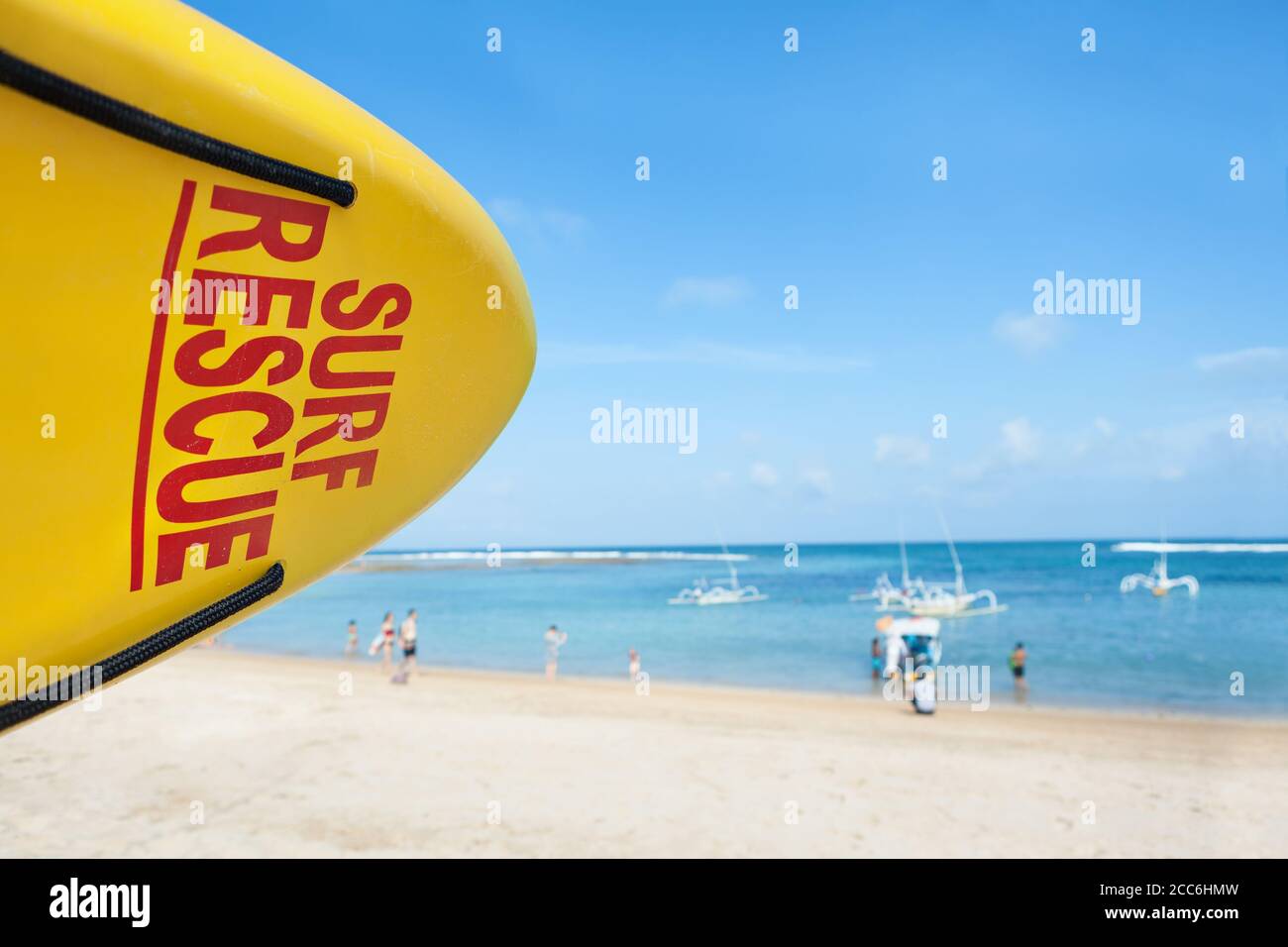 Lifeguards banner on beach hi-res stock photography and images - Alamy