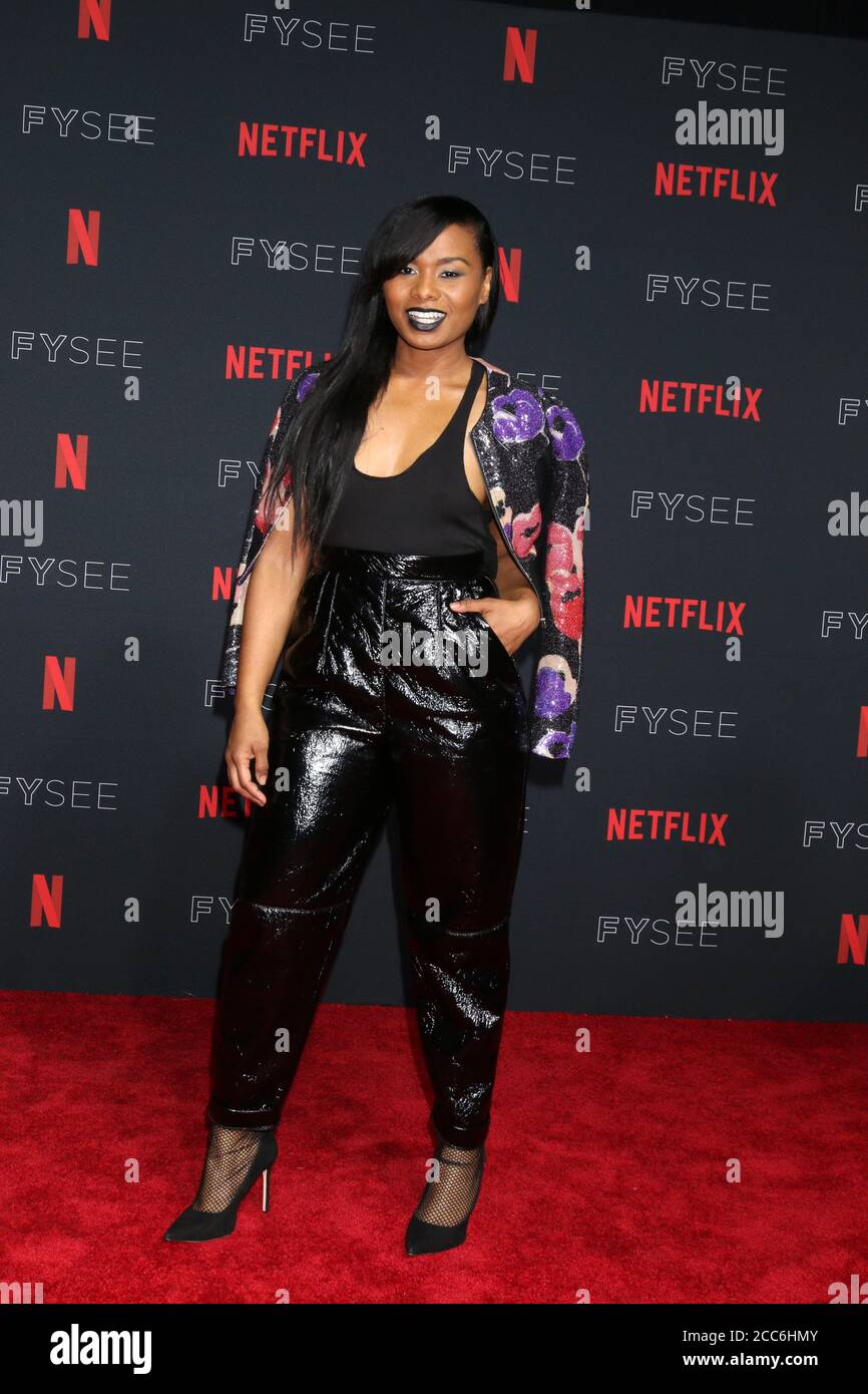 LOS ANGELES - MAY 6: Chyna Layne at the Netflix FYSEE Kick-Off Event at ...