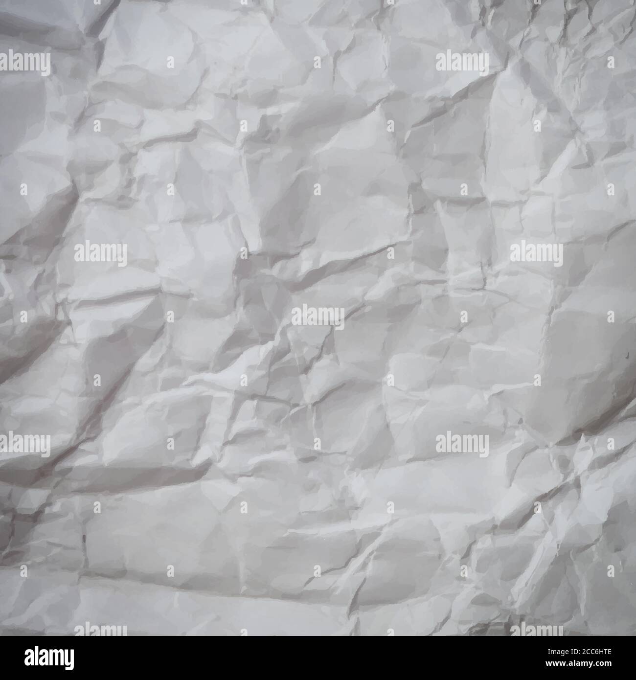 The crumpled sheet of paper. A template for design. Realistic vector ...