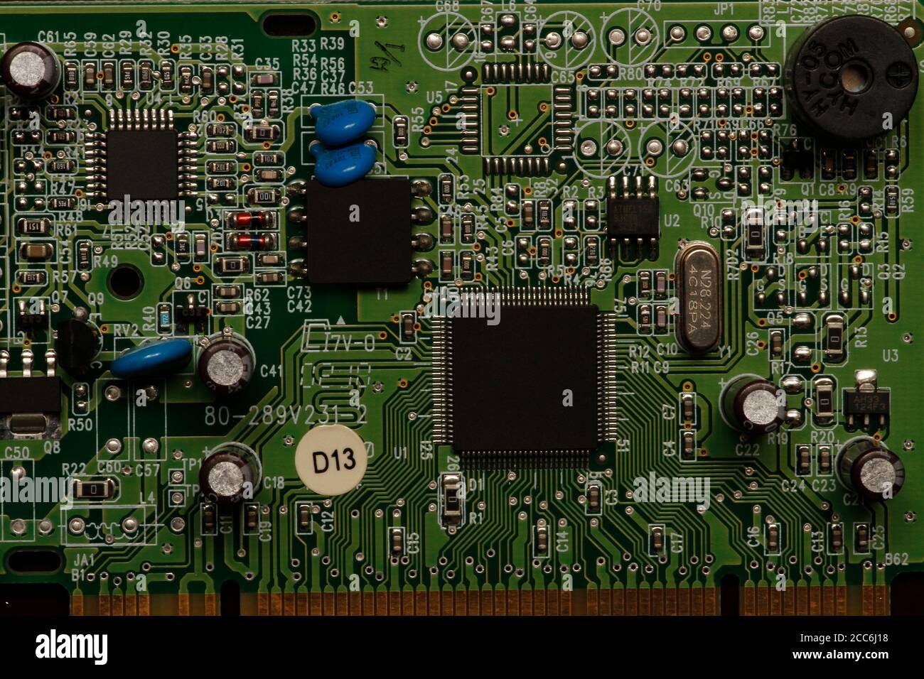 Closeup on electronic devices on boards, background images. Electronic ...