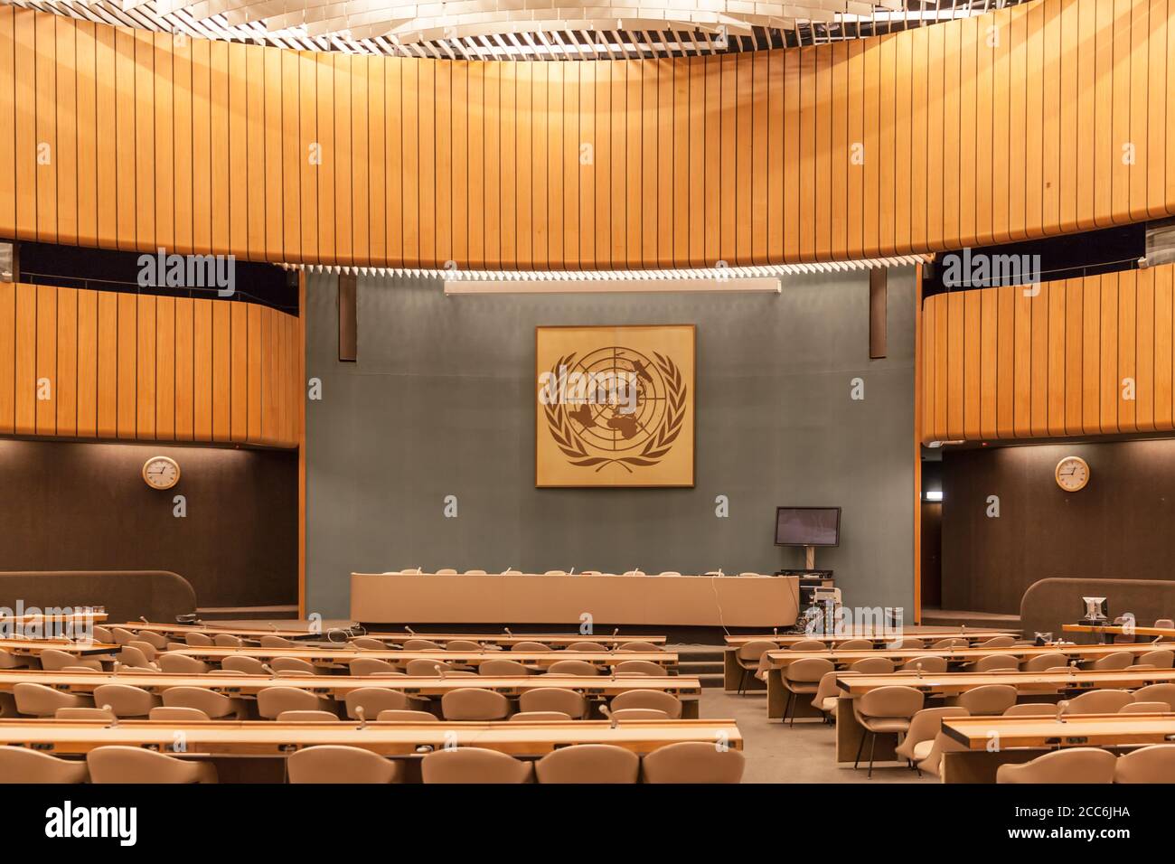 United Nations Council Room High Resolution Stock Photography and ...