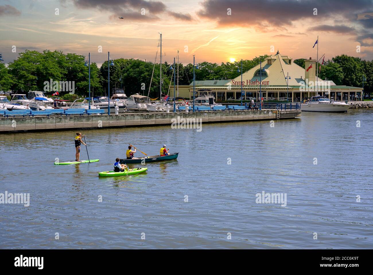 Port Credit, Port Credit, harbor, harbour, Missisuaga, Ontario, Canada ...