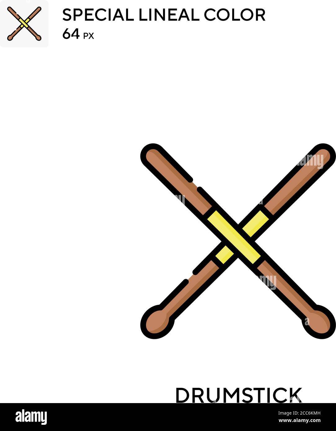 Uncooked turkey drumstick Stock Vector Images - Alamy