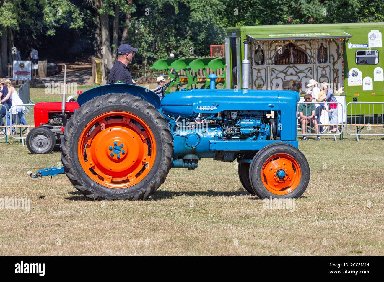 A Fordson Major tractor Stock Photo - Alamy
