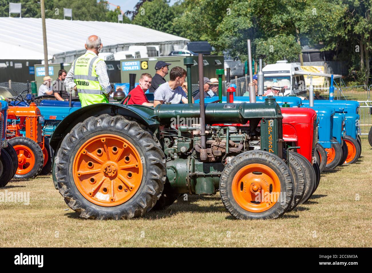 A classic Fordson Tractor Stock Photo - Alamy